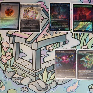 MTG Floating Mana & Devotion Dice Tracker Card - Etsy