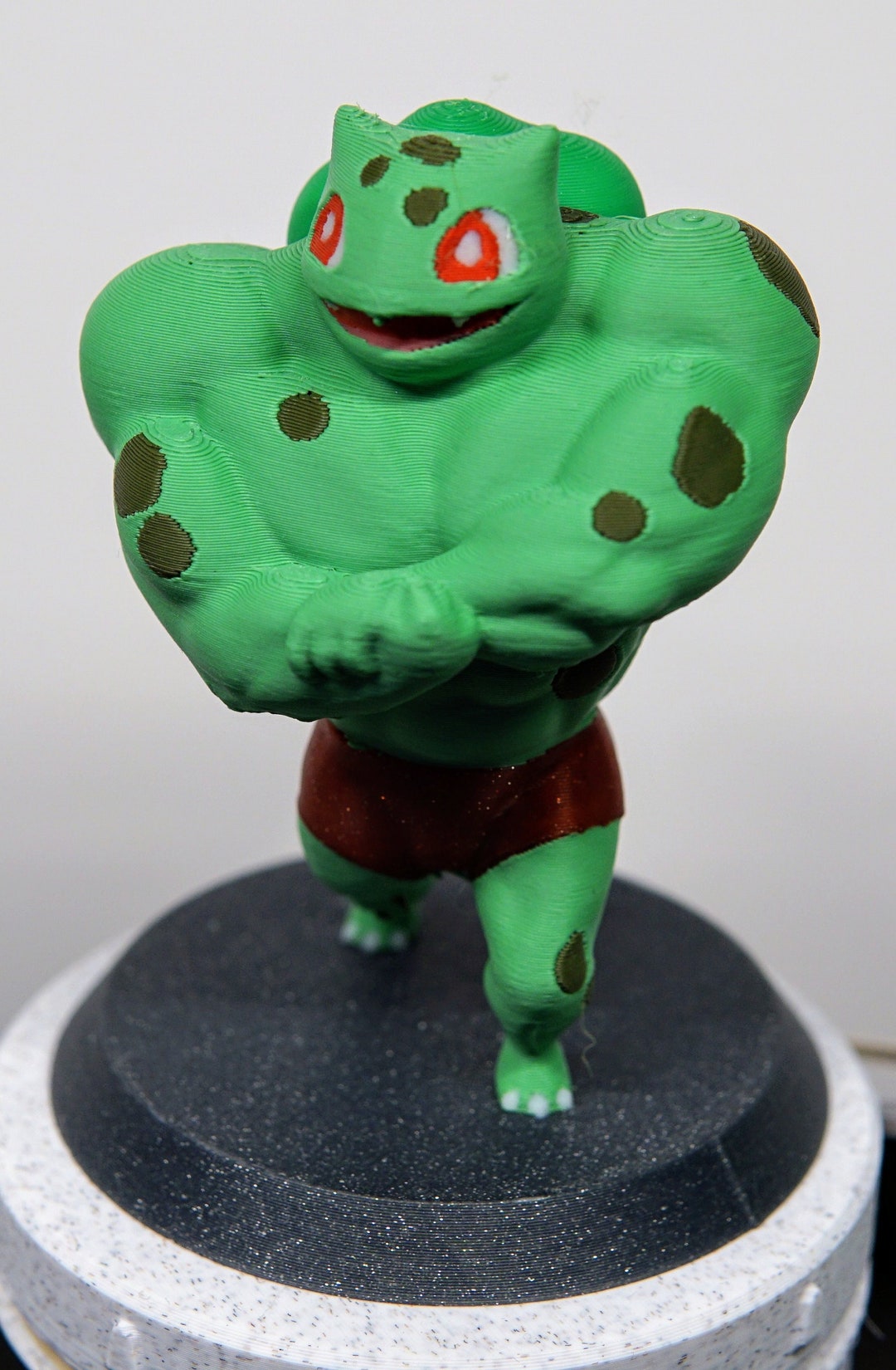 Bulbasaur Swol Buff Toy Figure 3D Printed - Etsy