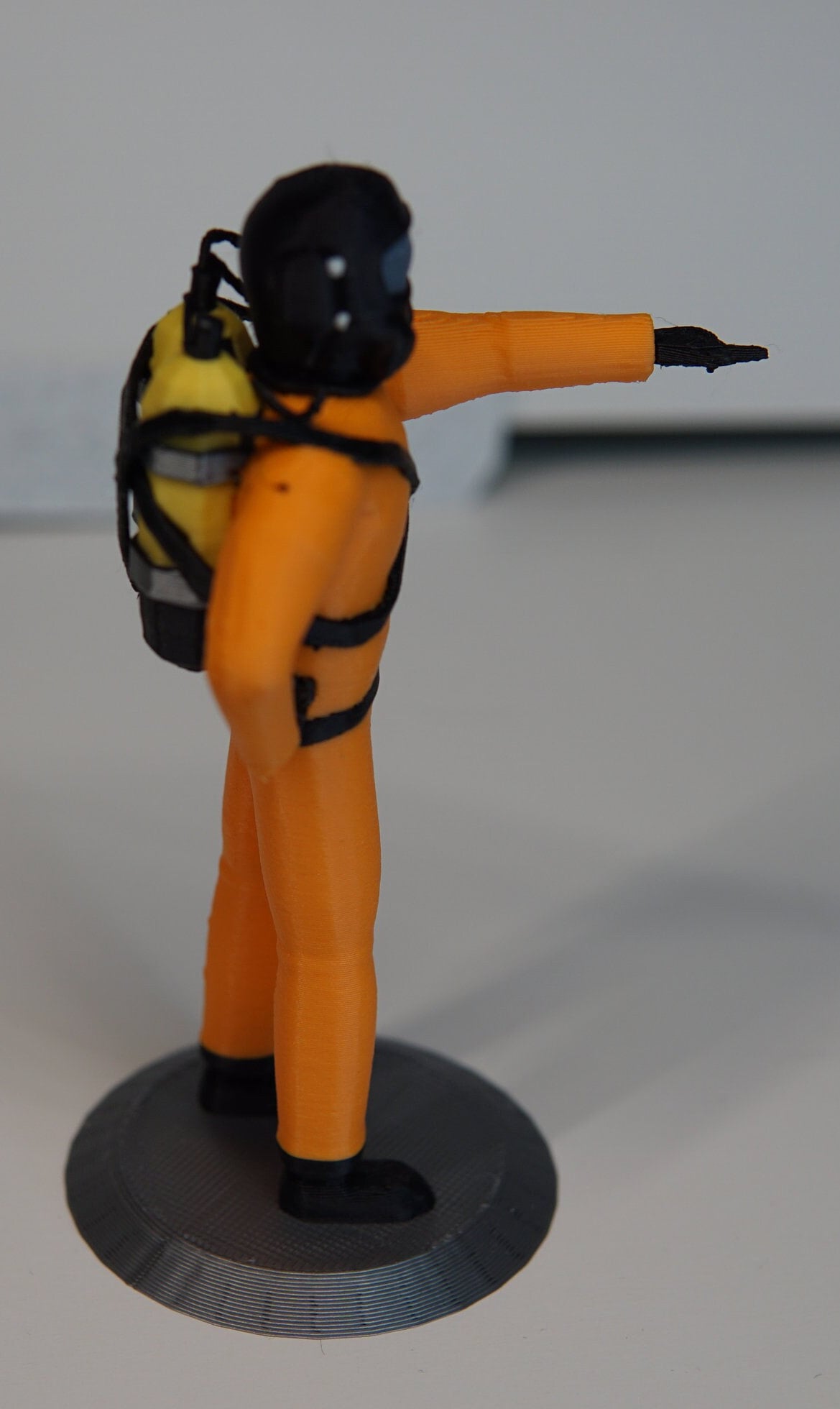 Lethal Company Dude Pointing 3D Figure - Etsy
