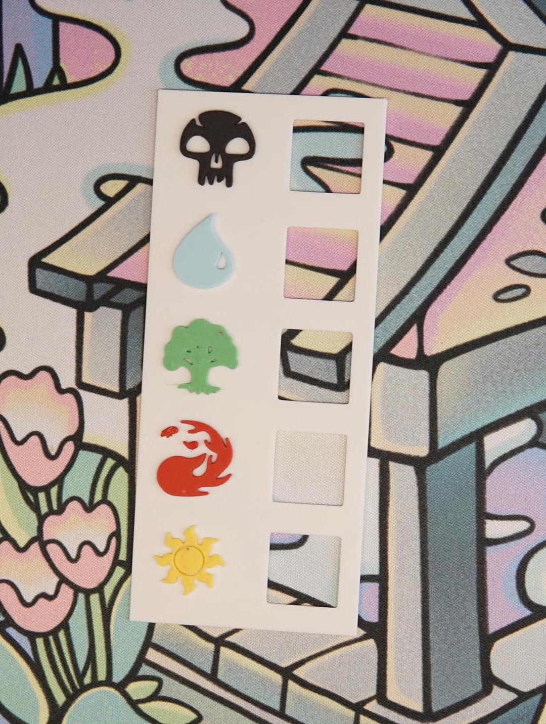 MTG Floating Mana & Devotion Dice Tracker Card - Etsy