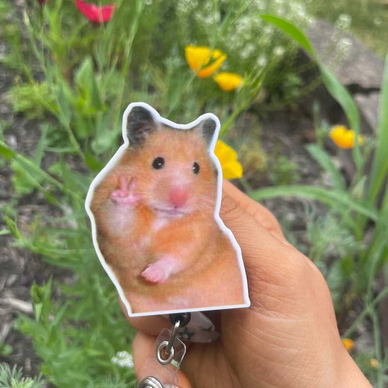 Hamster Peace Sign - Etsy