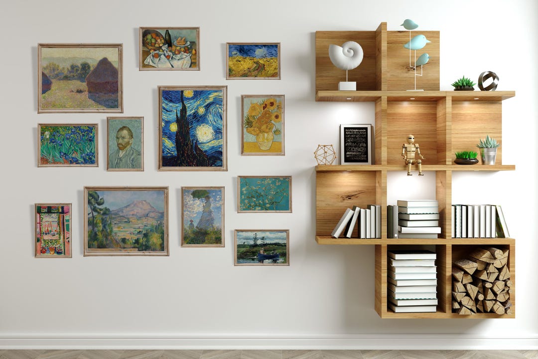 Masters of Art - Vintage Masterpiece Wall Art Posters, Iconic Artist ...