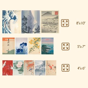 Ukiyo-e Japanese Decor - Vintage Japanese Wall Art Posters, Aesthetic ...