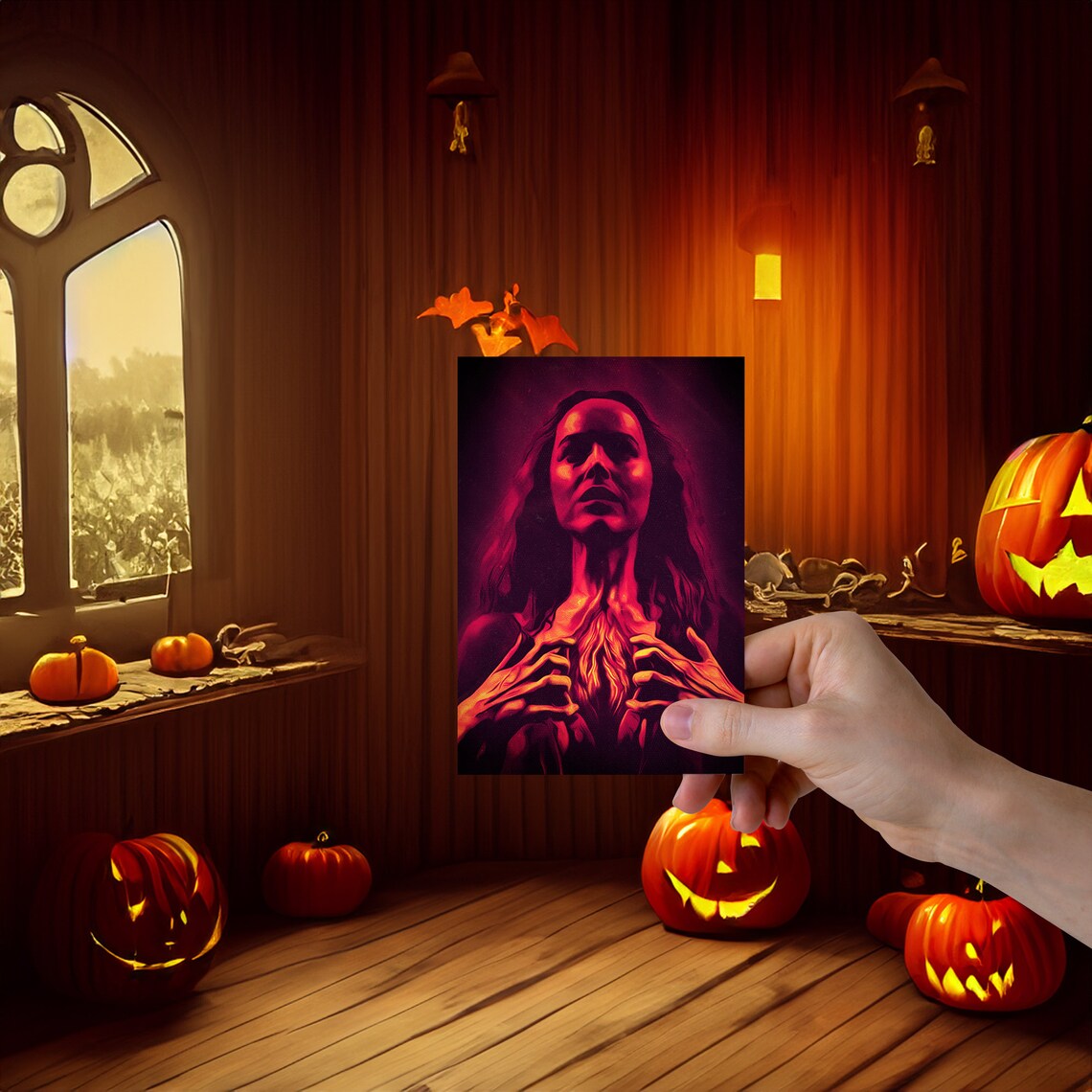 Vintage Horror Movie Wall Collage Kit(70 PCS Printed),creepy Classic ...