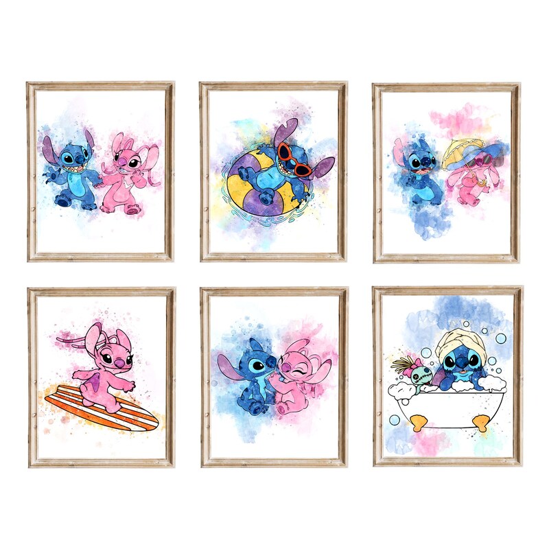 Stitch Poster - Etsy