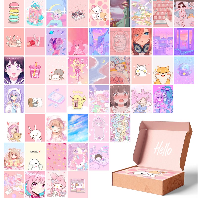 Anime Wall Collage - Etsy