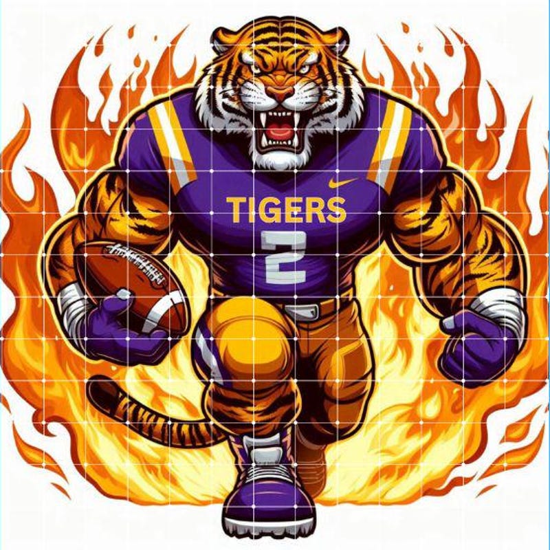 Lsu Svg - Etsy