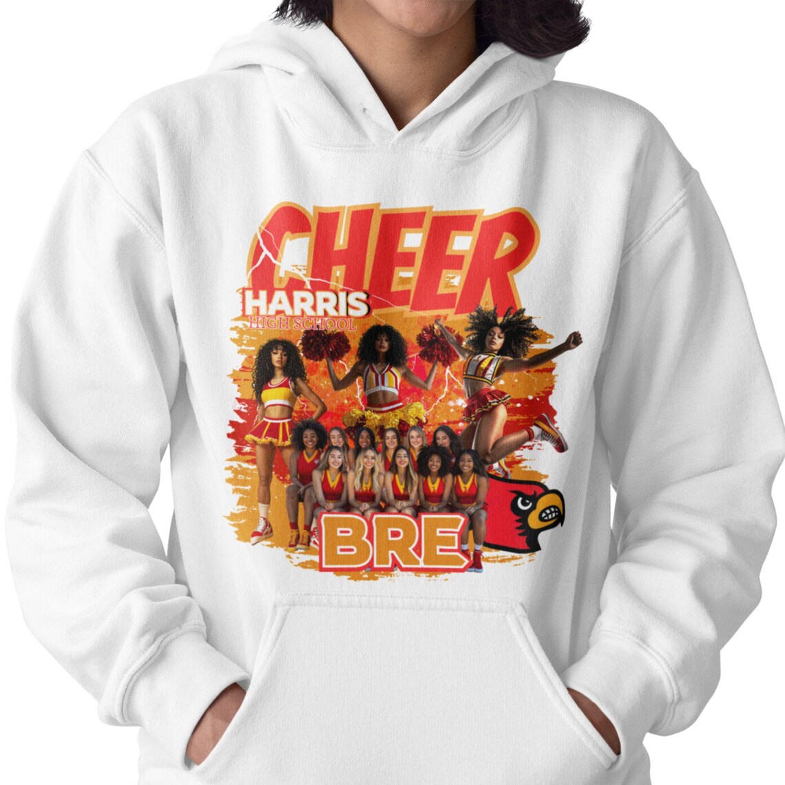 Customizable Cheerleader Template, Canva Editable Cheerleader Design ...