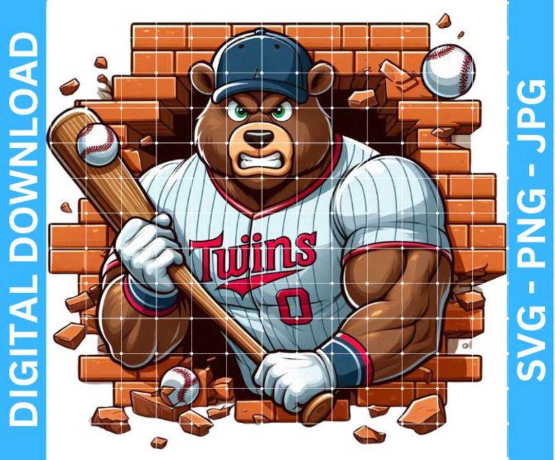 Baseball Mascot Sublimation Svg, Sports Mascot Svg, Game Day Svg ...