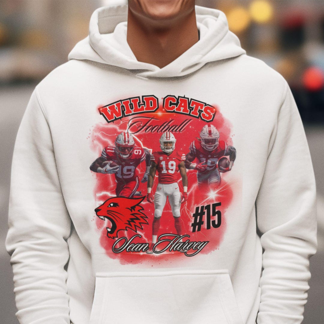 Customizable Football Player Template, Canva Editable Football Player ...