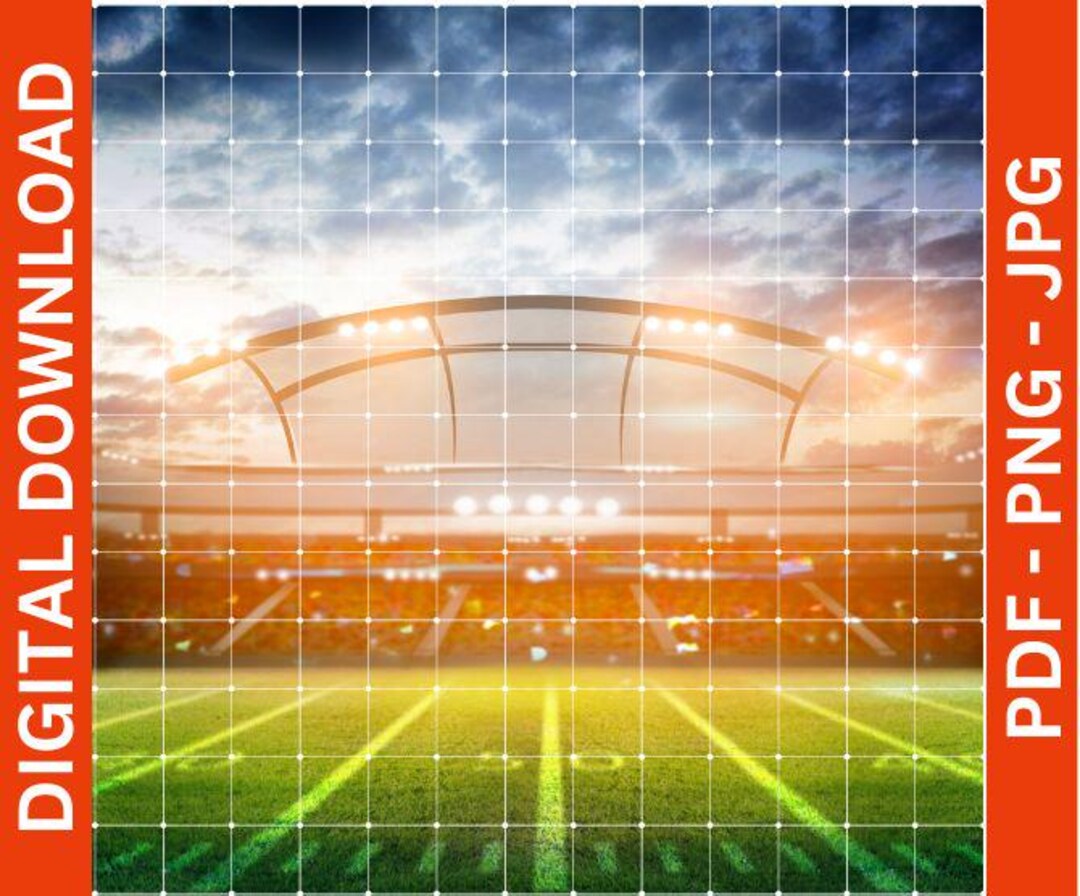 Football Stadium Background, Football Stadium Backdrop, Football Field ...