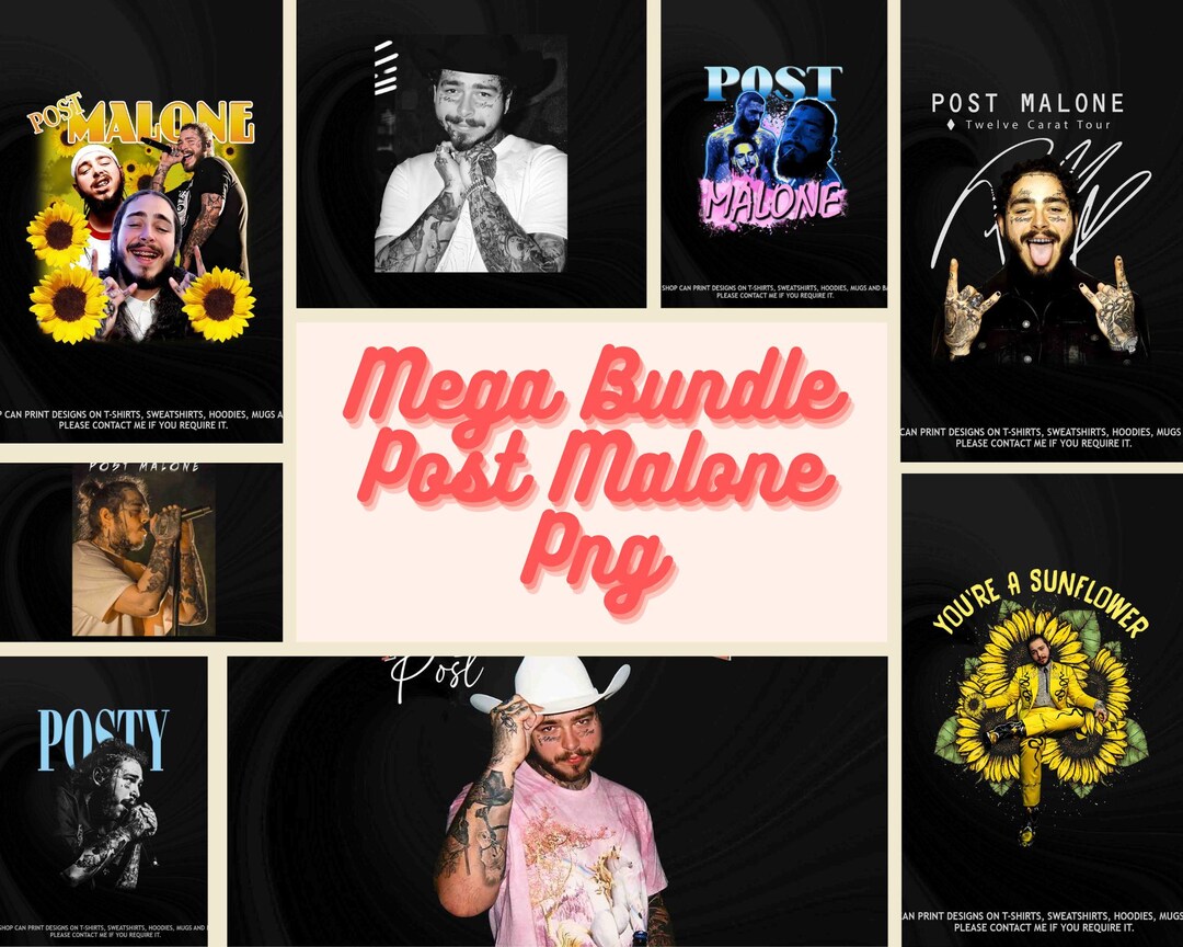 Mega Bundle Posty Png, Posty Tour Png, Posty Fan Tee, Posty Fan Png ...