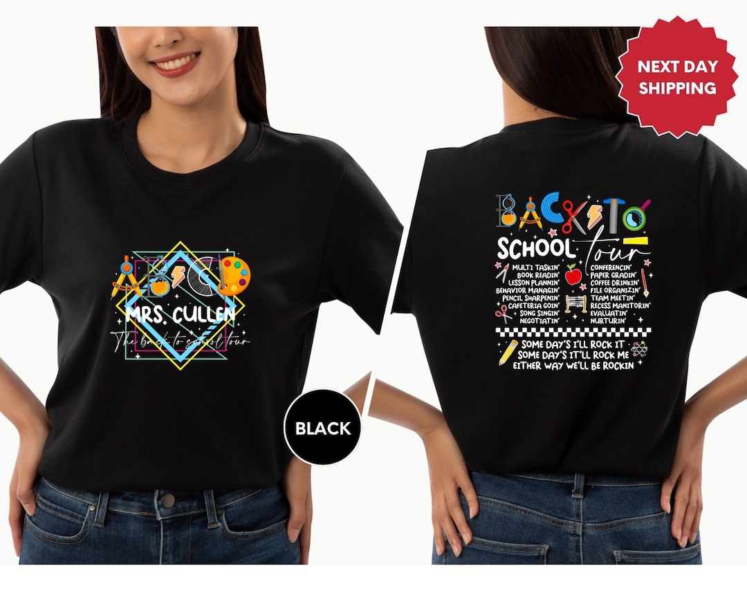 Custom Back to School Shirt, Teach Shirt, School T-shirt, Teacher Tee ...