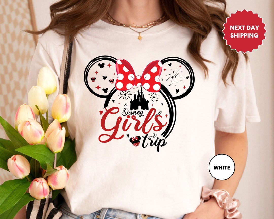 Disney Girls Trip Shirt, Disney Minnie Mouse Daisy Duck Bestie Shirt ...