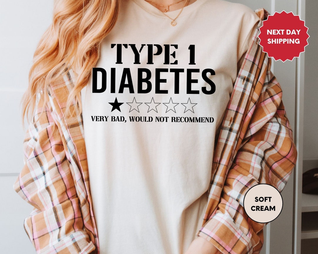 Type 1 Diabet Shirt, Funny Diabetes T-shirt, T1D Shirt, Diabetes ...