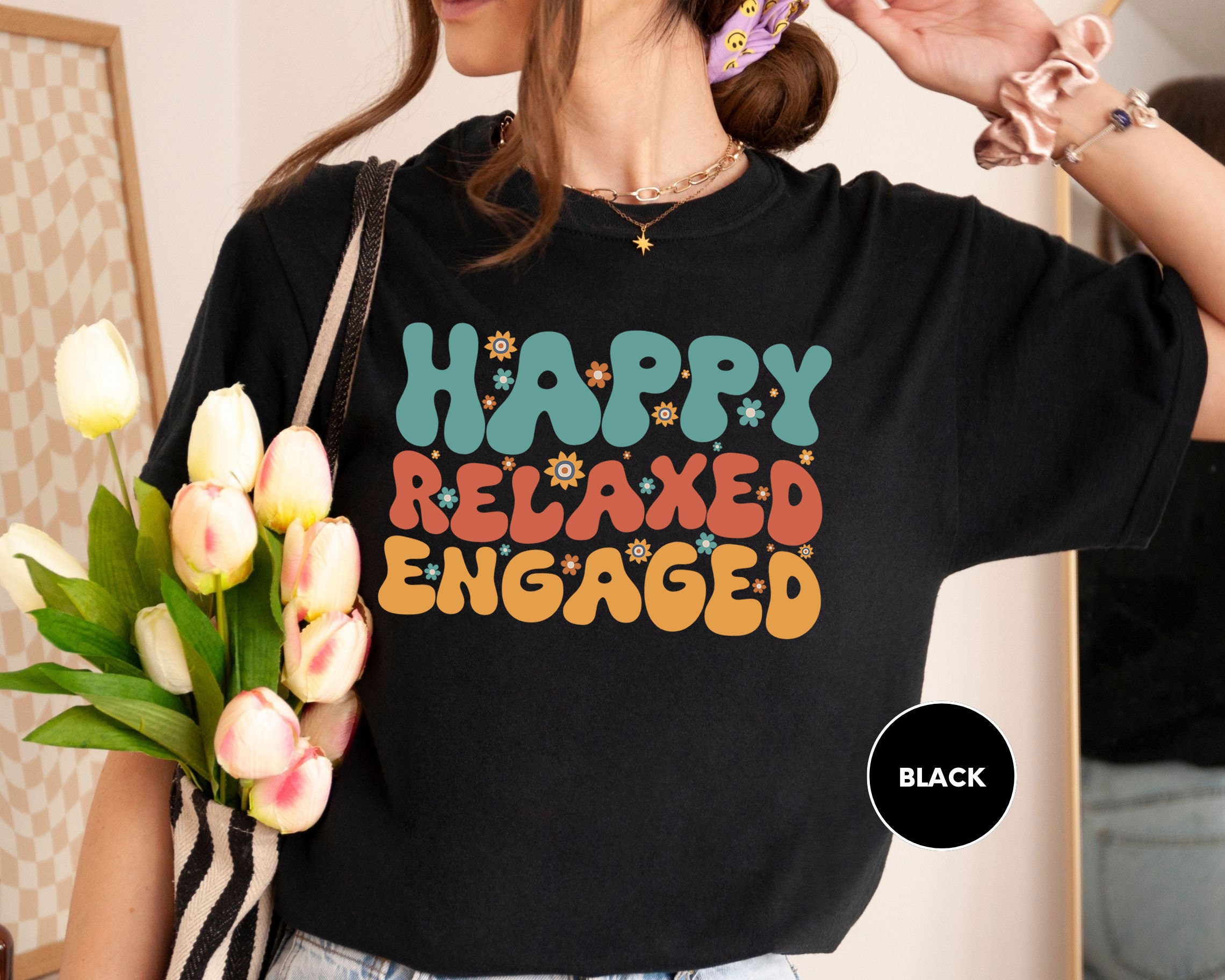 Happy Relaxed Engaged Shirt, ABA Philosophy Shirt, Applied Behavior ...