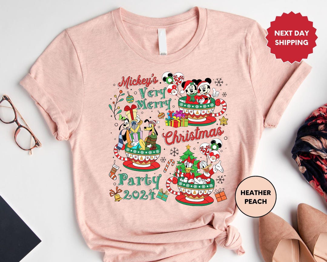Mickey's Very Merry Christmas Shirt, Mickey Mouse Shirt, Disney ...