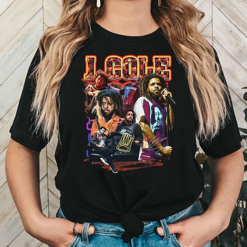 J Cole Svg, Music Graphic Design for Shirt, J Cole Png, Vintage J Cole ...