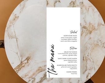 Black & White, Modern Style Signage for Weddings and Events Cards and ...