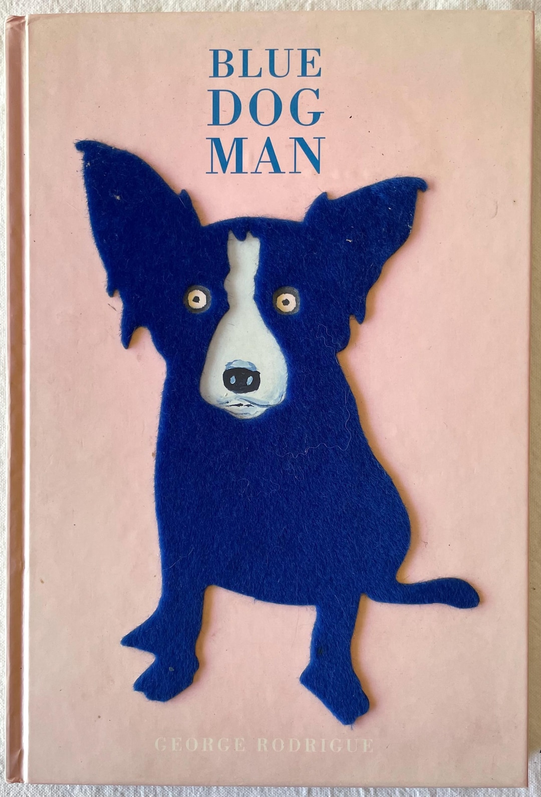 George Rodrigue, Blue Dog Man, First Edition Hardcover (1999) - Etsy