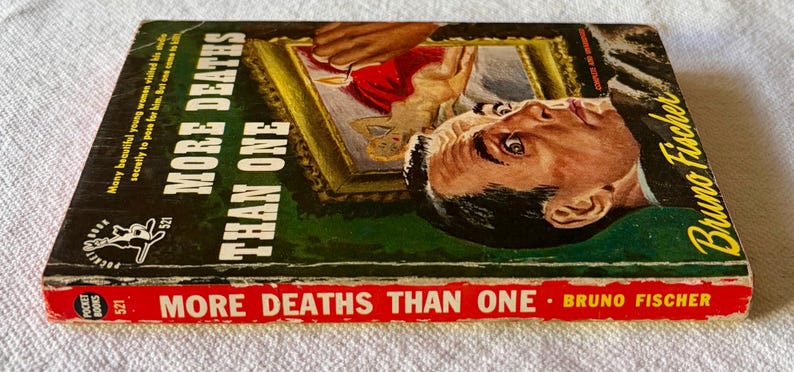 Bruno Fischer, More Deaths Than One, First Paperback Edition (1948) - Etsy