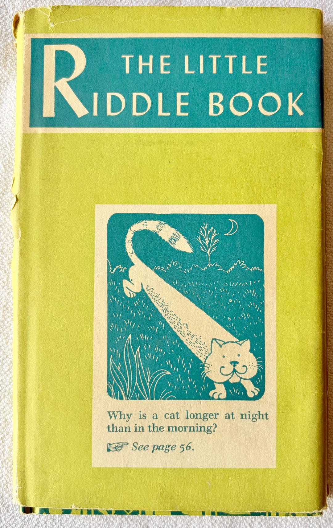 The Little Riddle Book, Vintage Peter Pauper Hardcover (1954) - Etsy