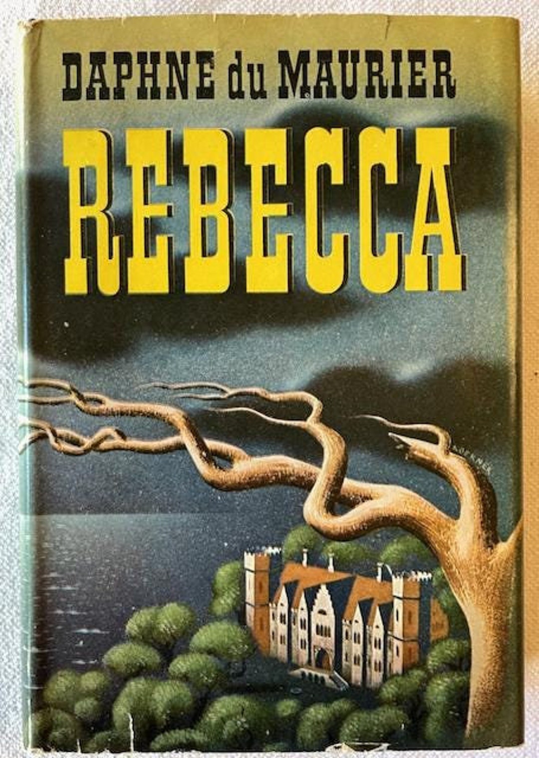 Daphne Du Maurier, Rebecca, Vintage Hardcover Edition 1942 - Etsy