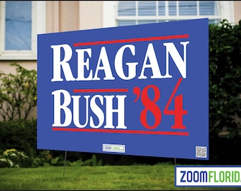 Reagan Bush '84 Trucker Hat Conservative Urban Ridge - Etsy