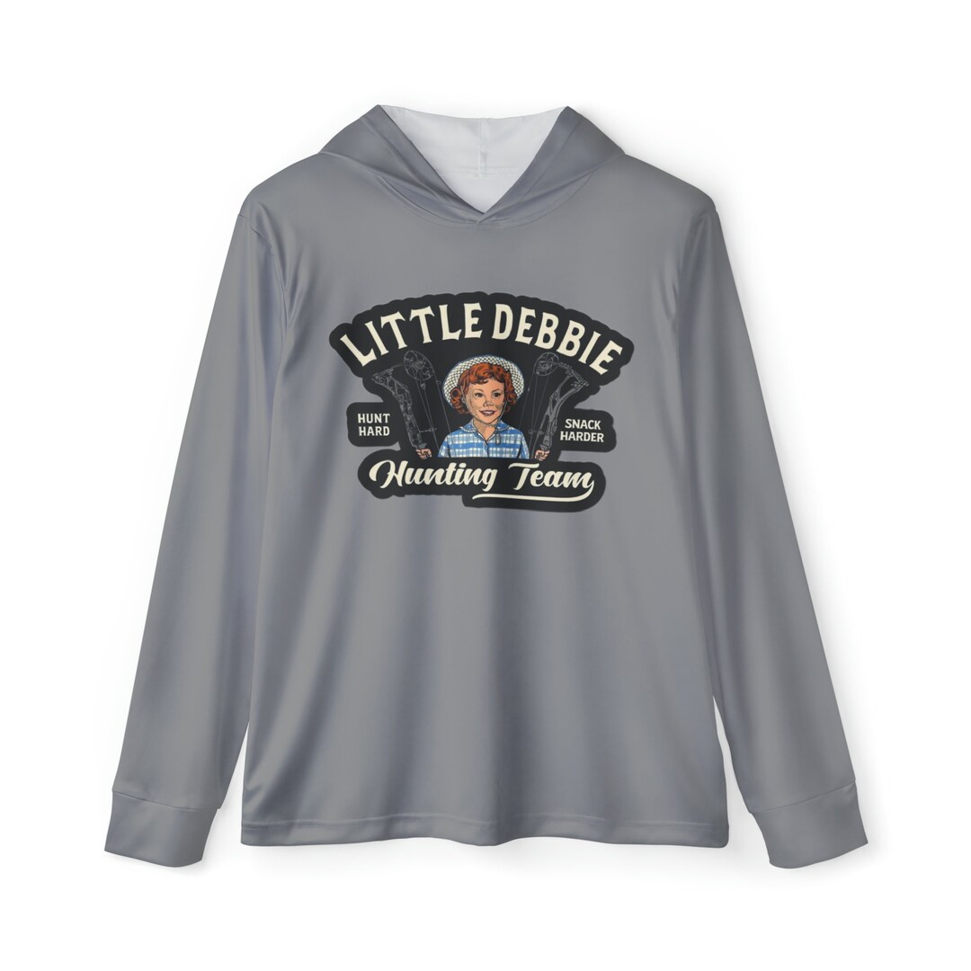 Grey Men's Little Debbie Hunting Team Lightweight Hoodie - Etsy