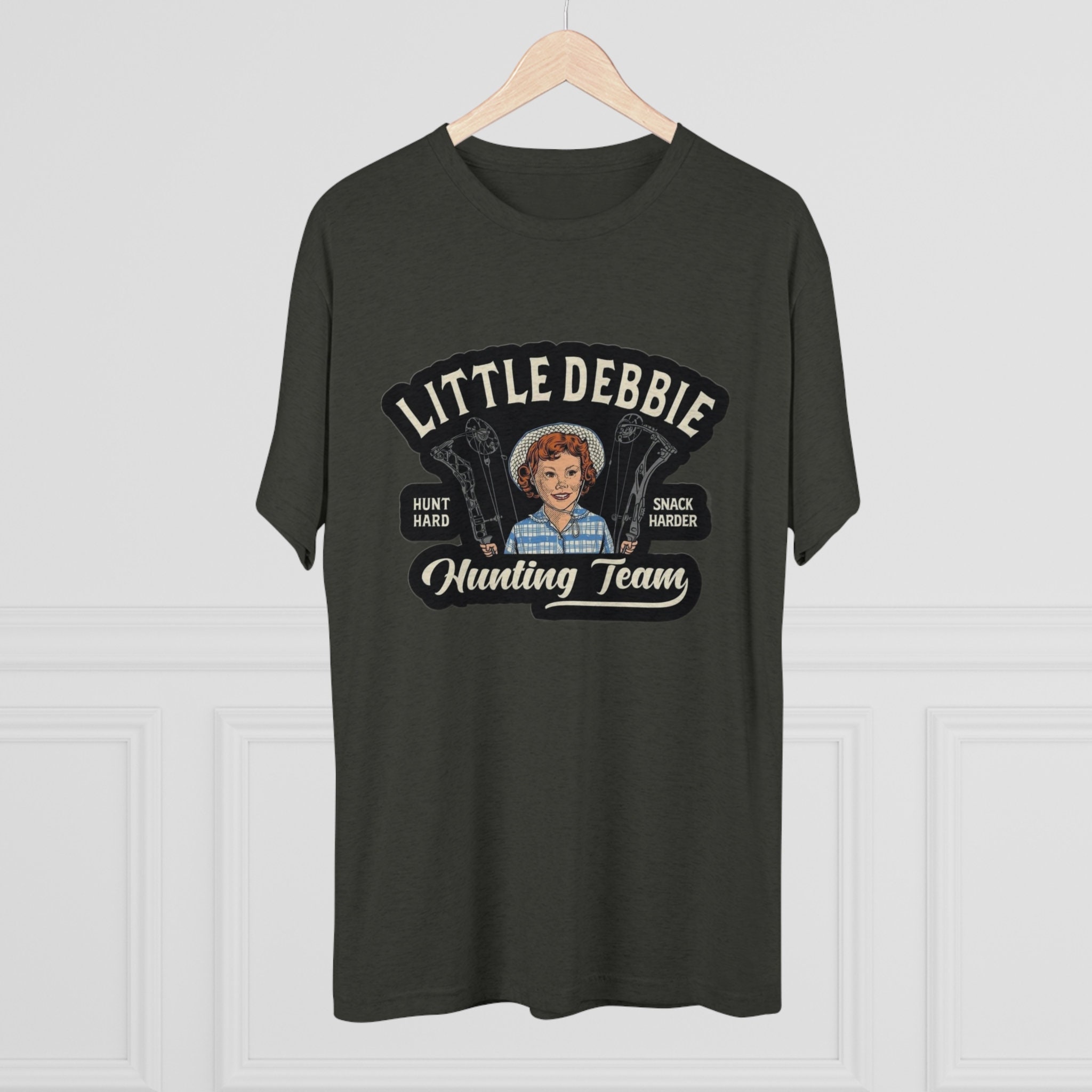 Men's Little Debbie Hunting Team Tri-blend T-shirt - Etsy