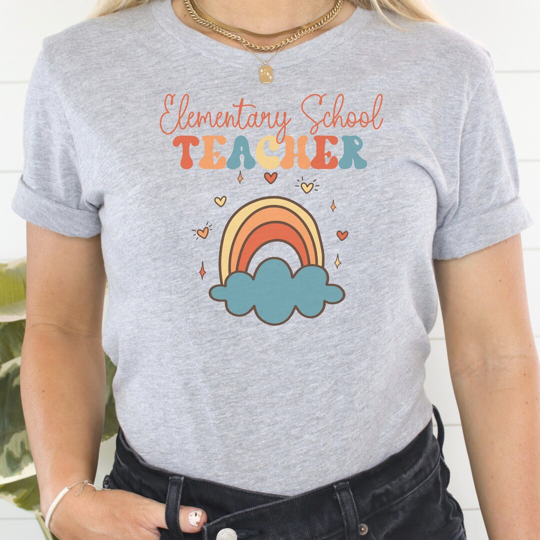Elementary Teacher, Teacher Gifts, Teacher Shirts, Teacher Appreciation ...