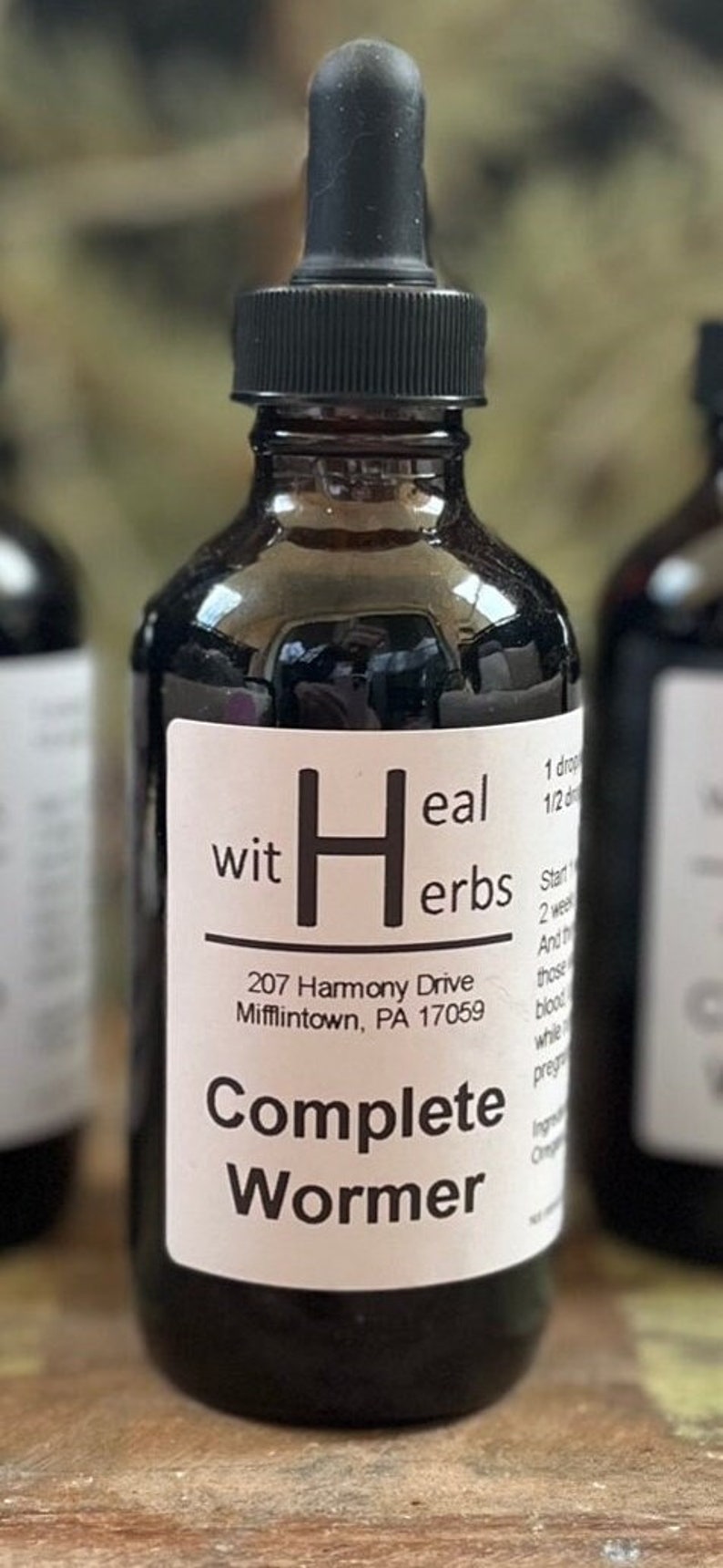 Complete Wormer Heal With Herbs - Etsy