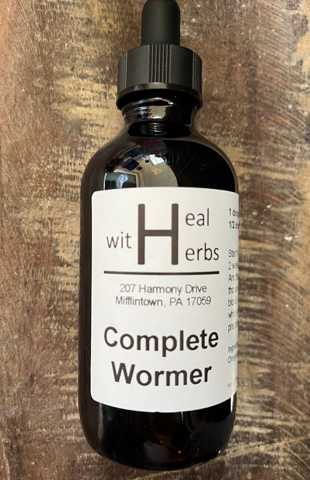 Complete Wormer Heal With Herbs - Etsy