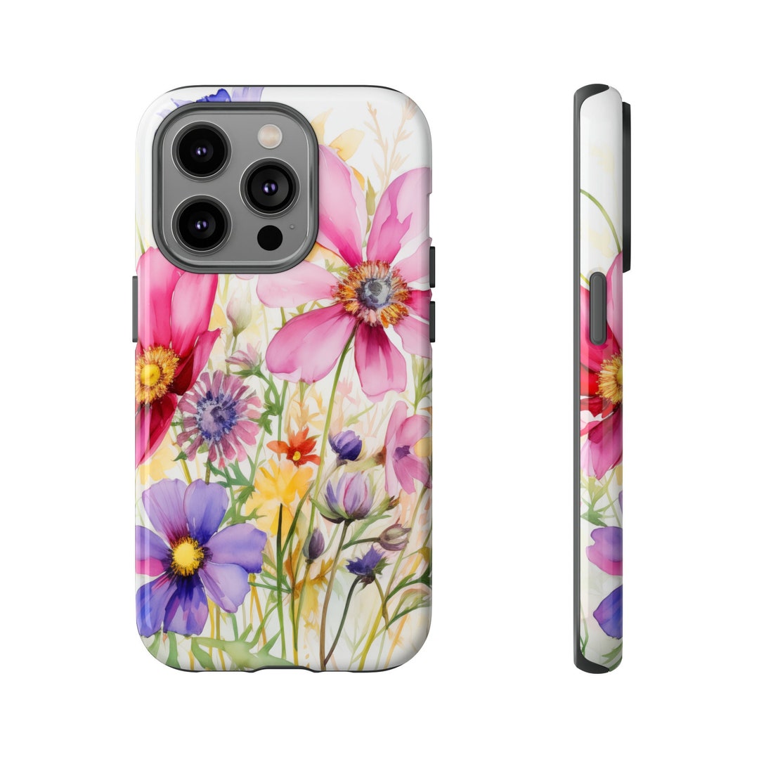 Tough Cases for iPhone Galaxy & Pixel Wallflower Mural - Etsy