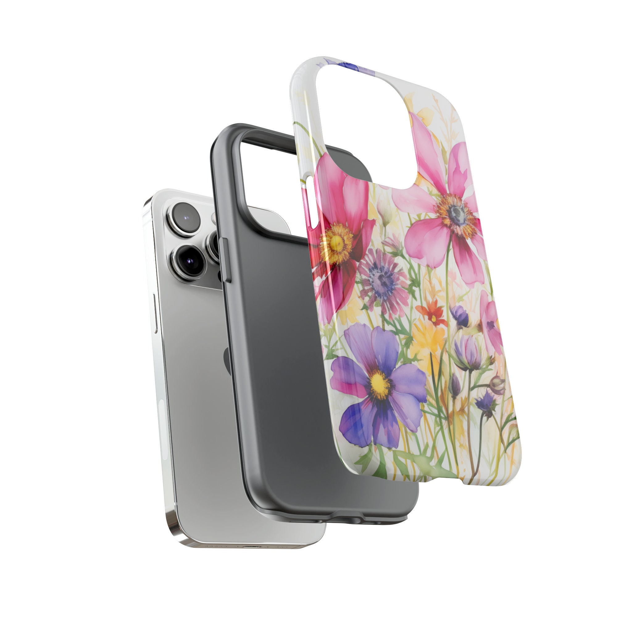 Tough Cases for iPhone Galaxy & Pixel Wallflower Mural - Etsy