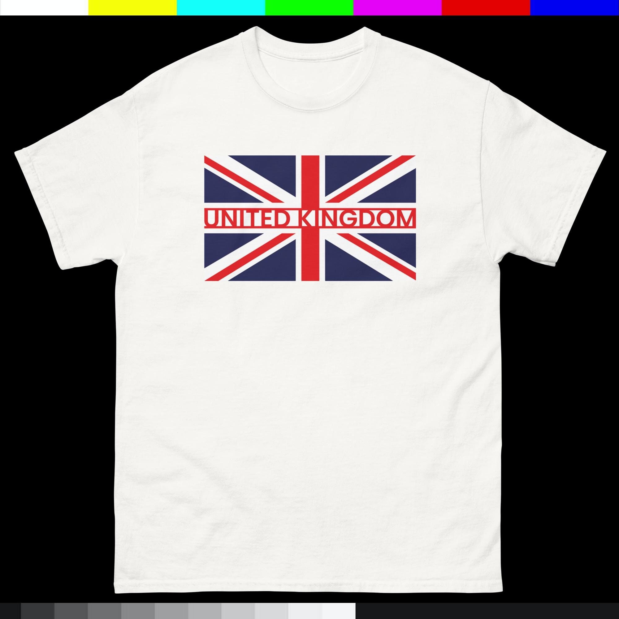 United Kingdom Flag Eurovision Song Contest T-shirt, UK Union Jack - Etsy