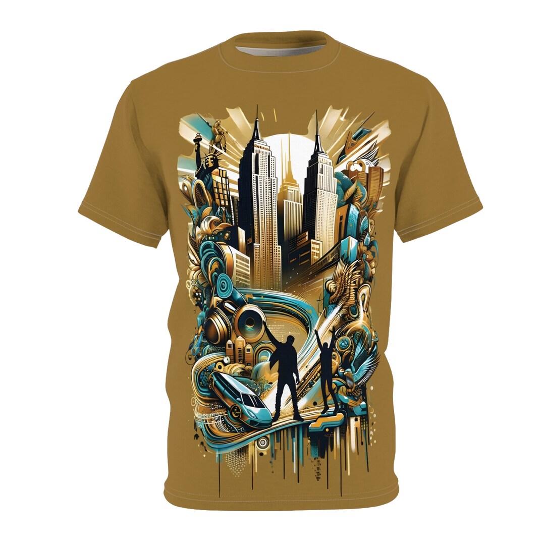Urban T-shirt: Street Art Top & Fashion Icons, Graffiti Shirt, Urban ...