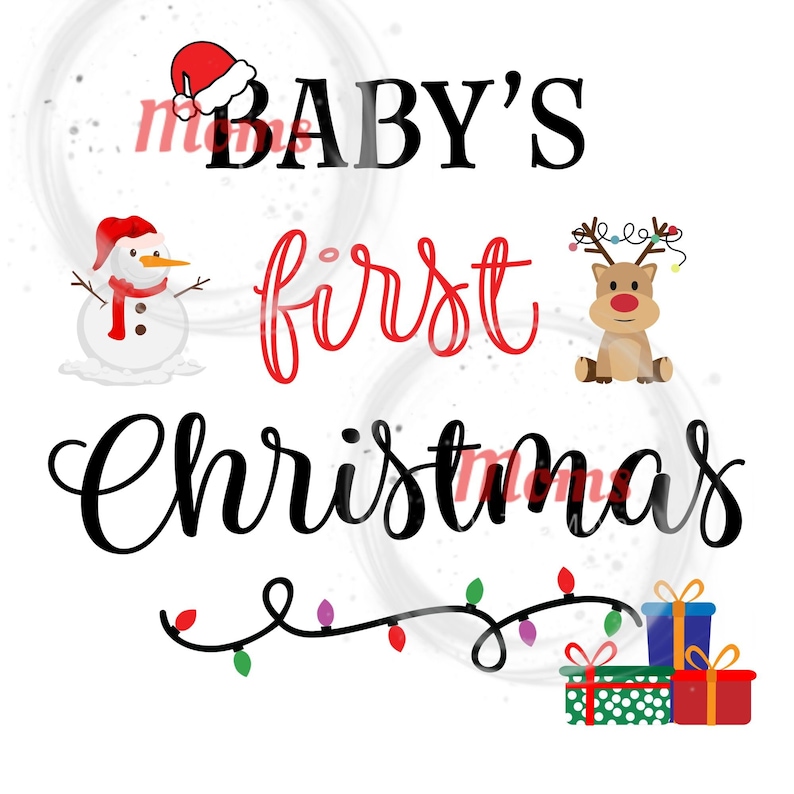Digital Download, SVG File, Christmas Svg, Fall Season, Baby, First ...
