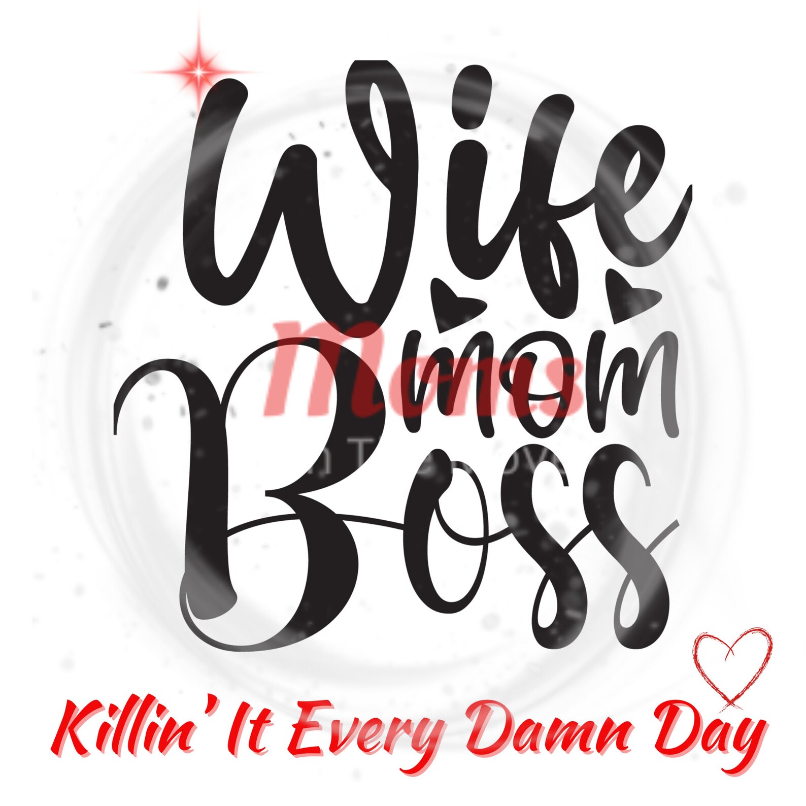 Digital Download, SVG File, Wife, Mom Svg, Winning, Moms, Career ...