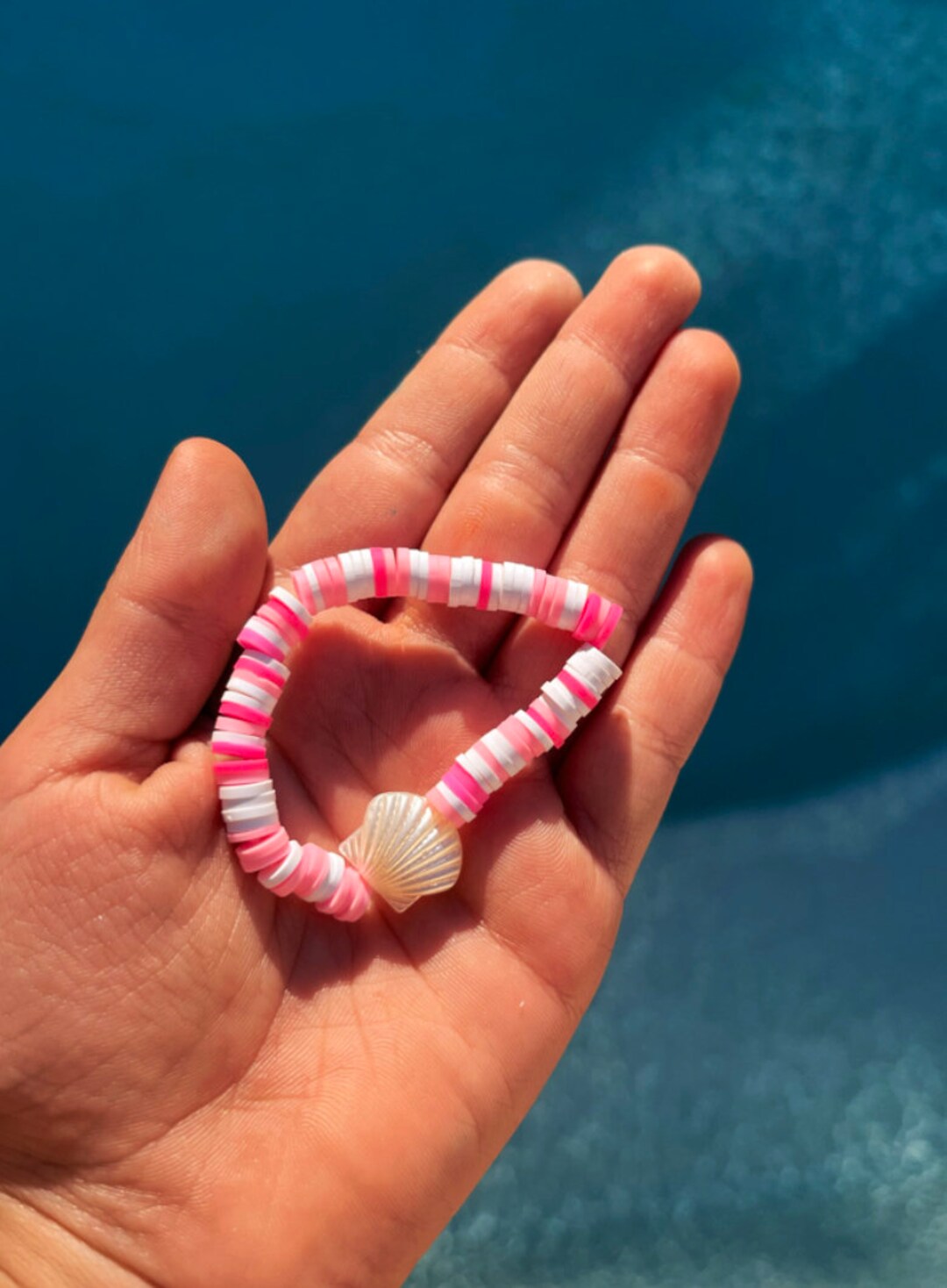 Preppy Pink Seashell - Etsy