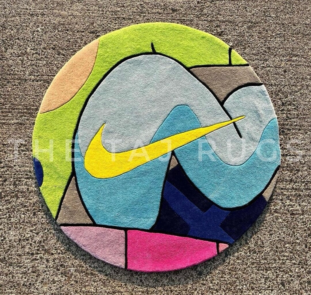 Custom Tufted Rug, Nike Rug, Nike Lover, Best Gift for Sports Lover ...