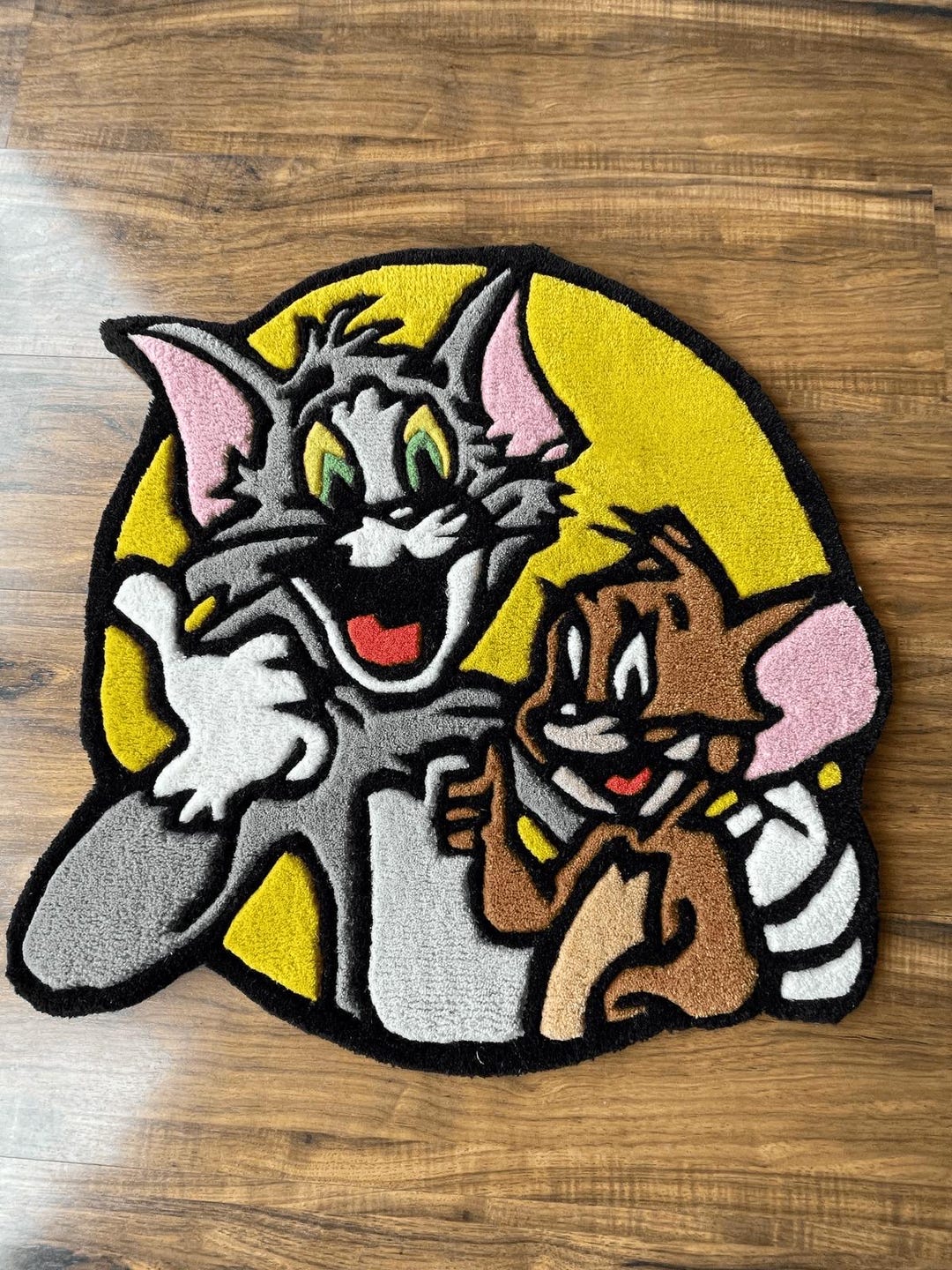 Tom & Jerry Handmade Tufted Rug Area Rug Customized Rug Home Decorative ...