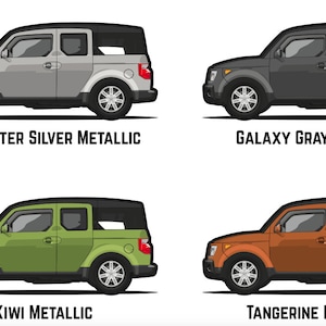 Original Toaster Poster! Honda Element Model Year Art Poster - Etsy