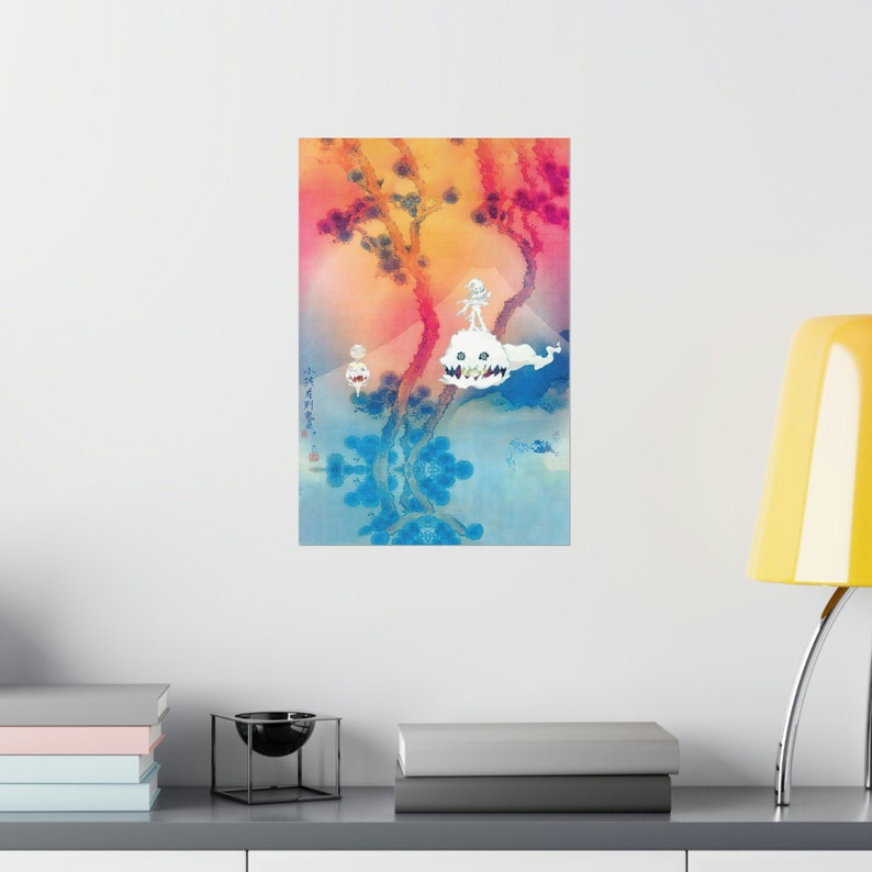 Kanye West Poster - Kids See Ghosts / Premium Matte Vertical Poster - Etsy