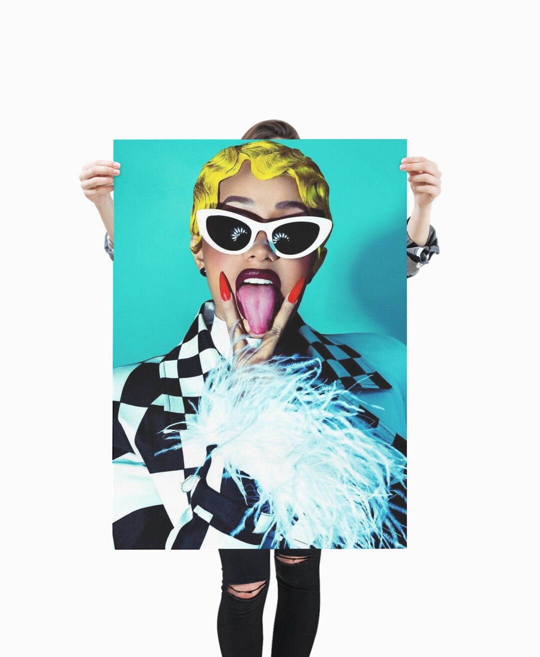 Cardi B - Invasion of Privacy / Premium Matte Vertical Poster - Etsy