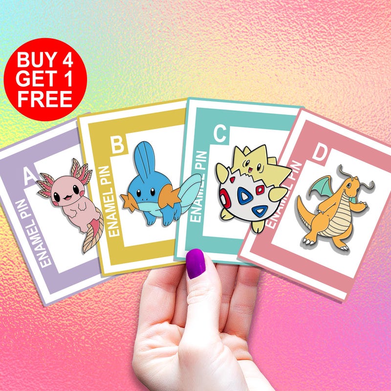 Anime Enamel Pins - Etsy