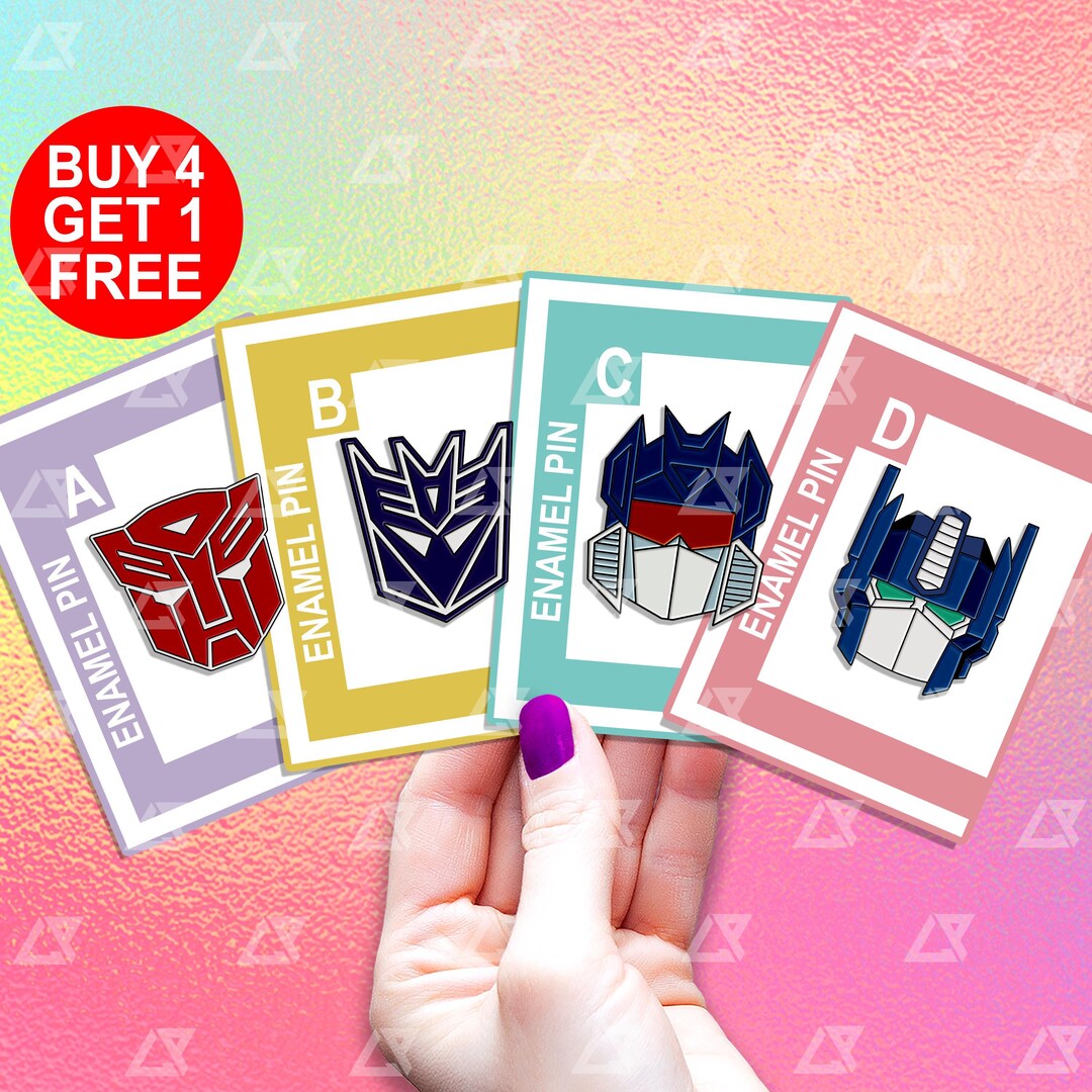 Autobots Game Enamel Pin Gift Funny Enamel Pin Set Cute Anime Pin ...