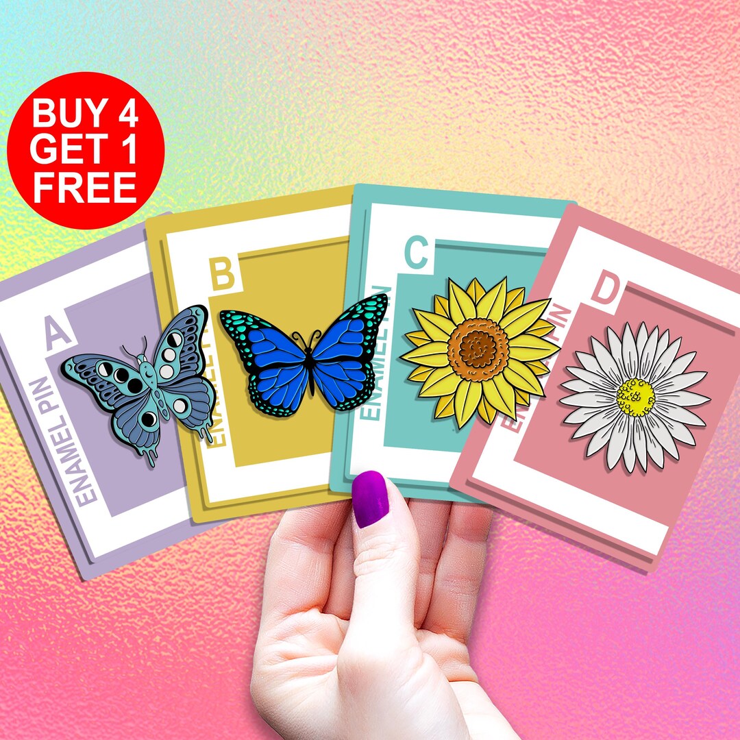 Moth Kawaii Enamel Pin Gift Aesthetic Enamel Pin Set Novelty Funny Pin ...