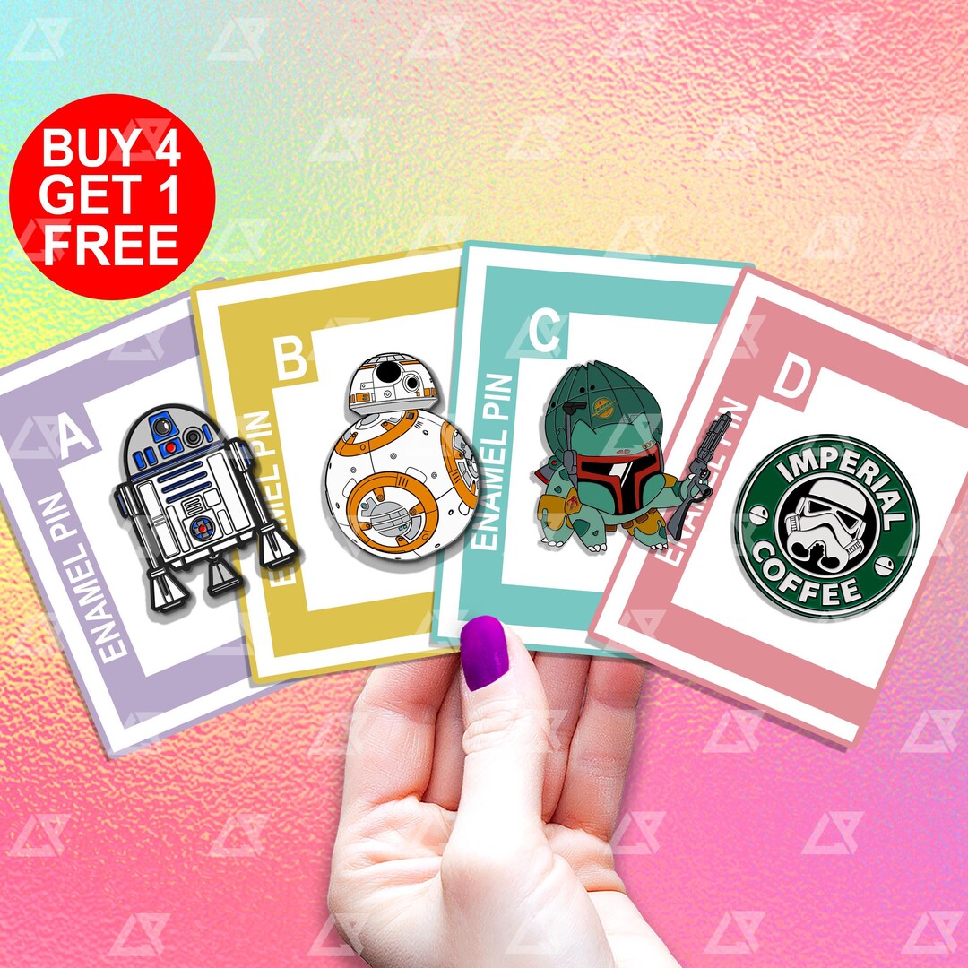 Bb8 Anime Enamel Pin Gift Funny Enamel Pin Set Cute Anime Pins Kawaii ...