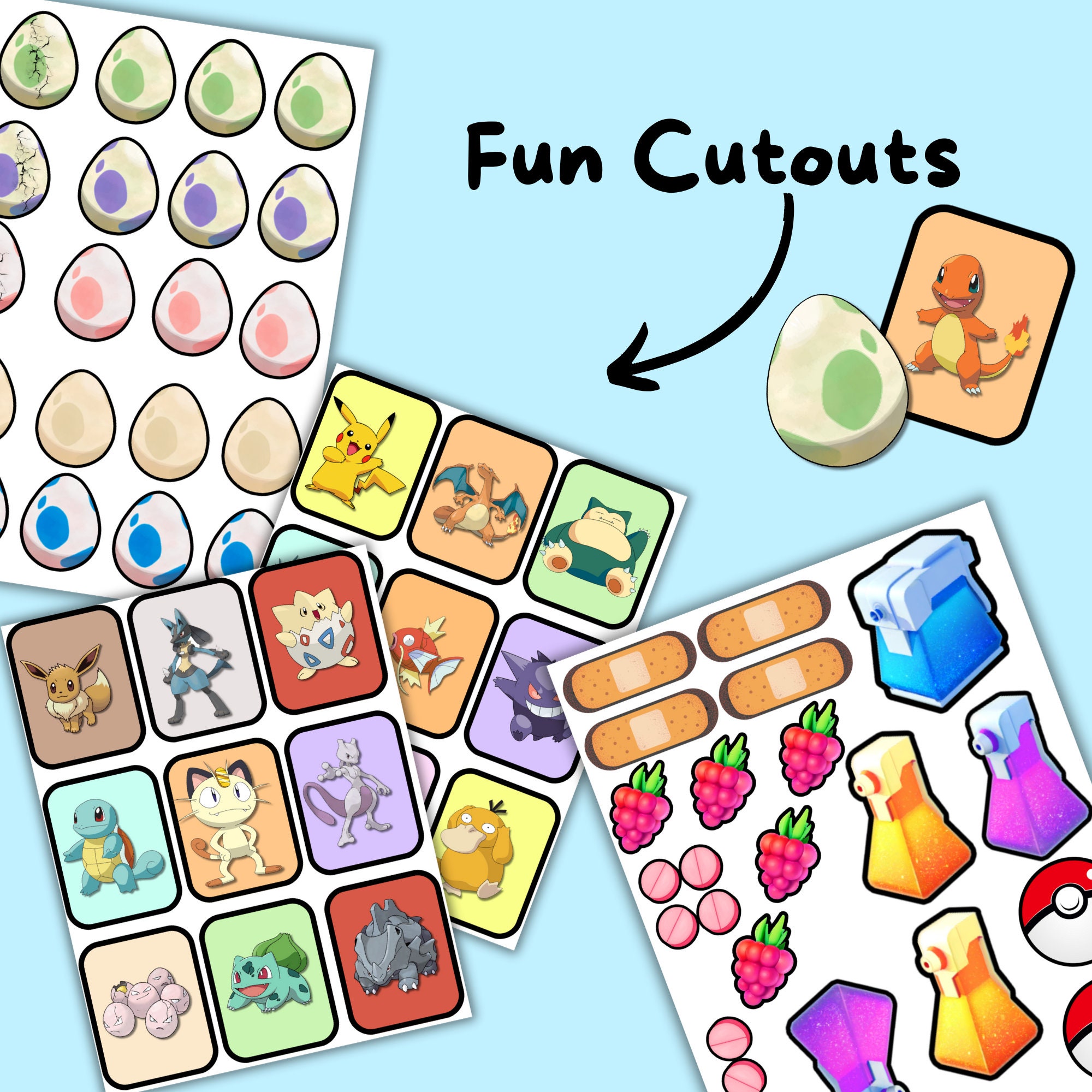 Pokemon Doctor Pretend Play Printables, Doctor Dramatic Play, Hospital ...